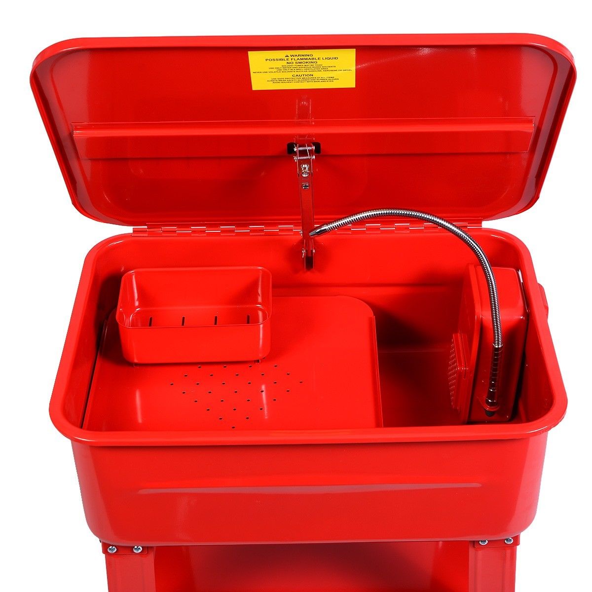 Automotive Parts Cleaning Tank 20-Gallon Portable Parts Washer Cabinet ...